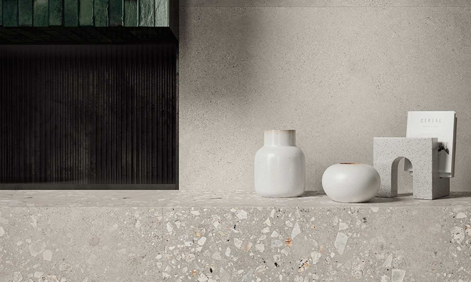 LOGICO COSMO WEB Formaat 1200/1200 Kleur LOGICO COSMO CEMENT 120120